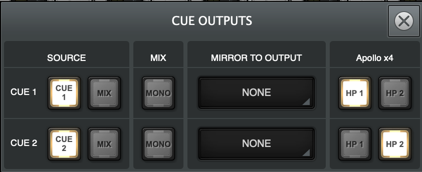 Using Universal Audio Apollo Devices with JackTrip